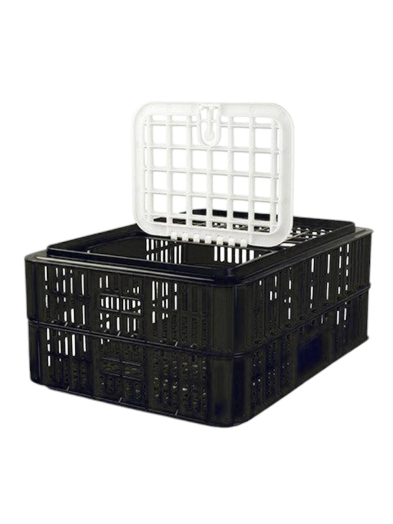 Live Bird Crate with Hatch Black . – The Packhouse Online Shop